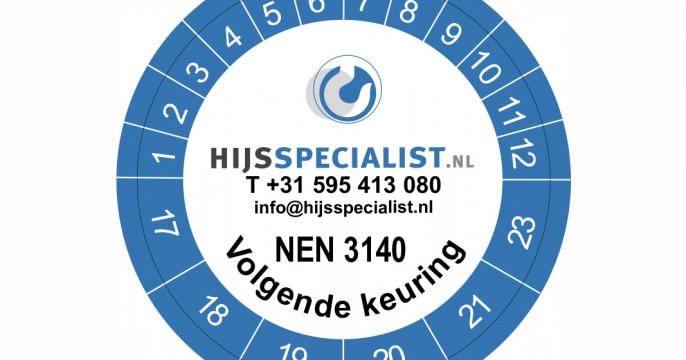 Elektrisch gereedschap keuren/certificeren volgens NEN 3140